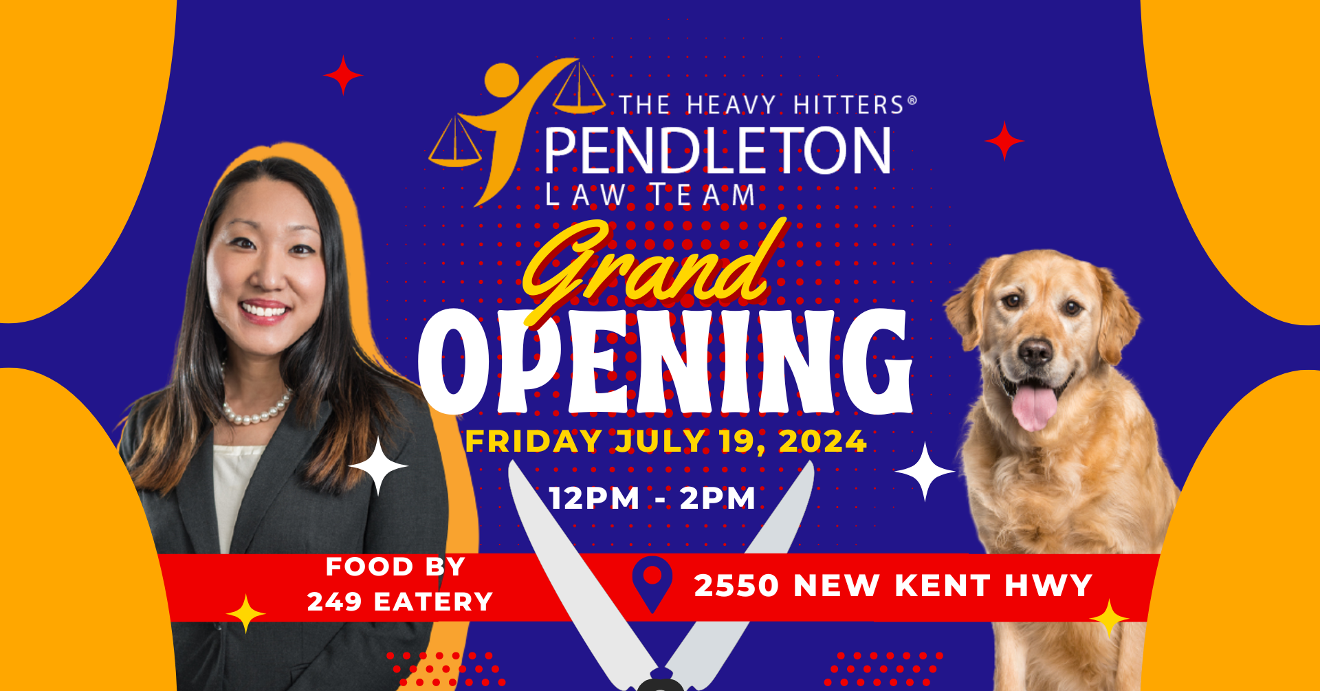 New Kent Office Grand Opening - July 19th - Pendleton Law Team